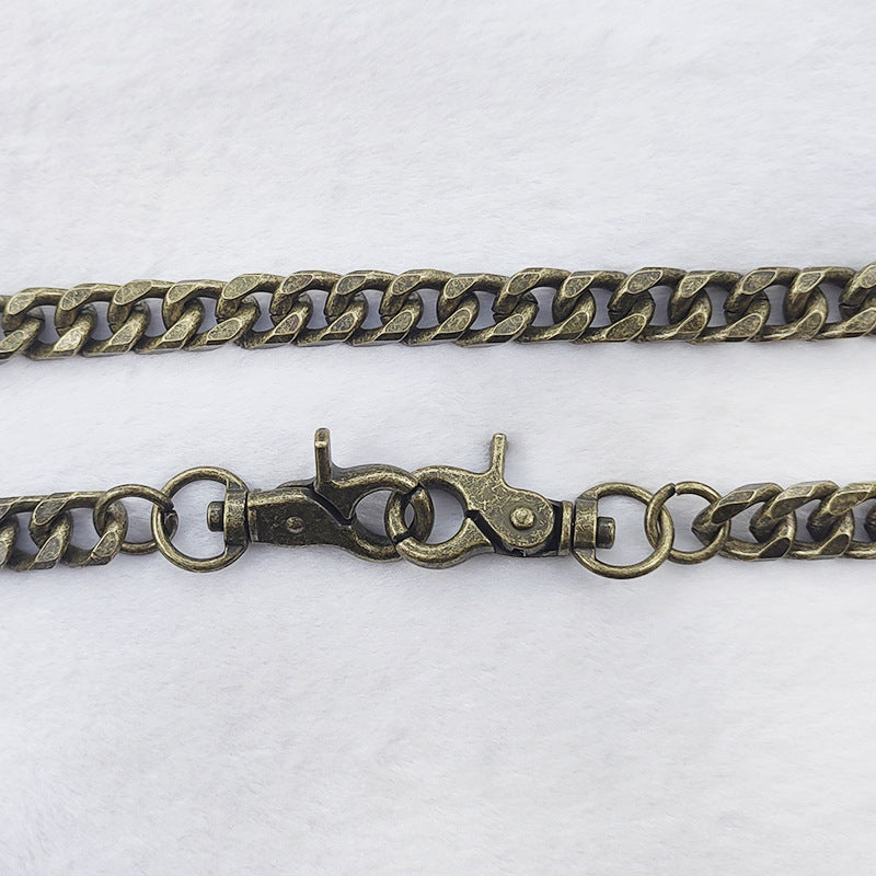 Vintage Brass Wallet Chain Biker Wallet Chain Cool Gold Pants Chain Fo ...