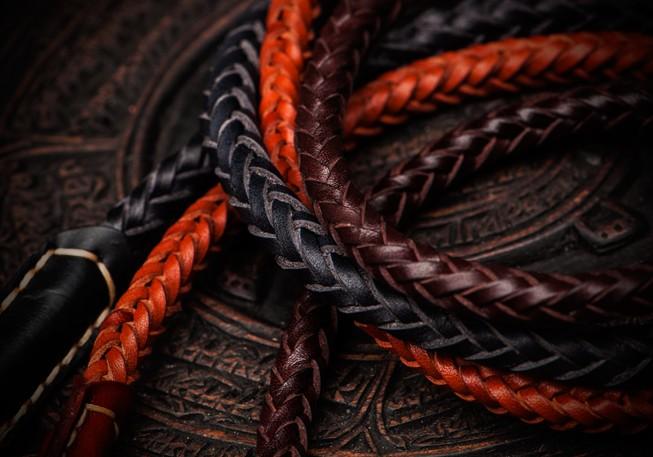 Handmade Braided Leather Wallet Chain Leather Chain for Pants Biker Wa ...