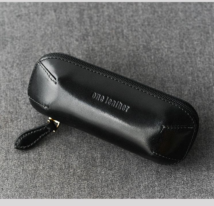 Cool Leather Mens Leather Tobacco Pipe Case Zipper Tobacco Pipe Case f ...