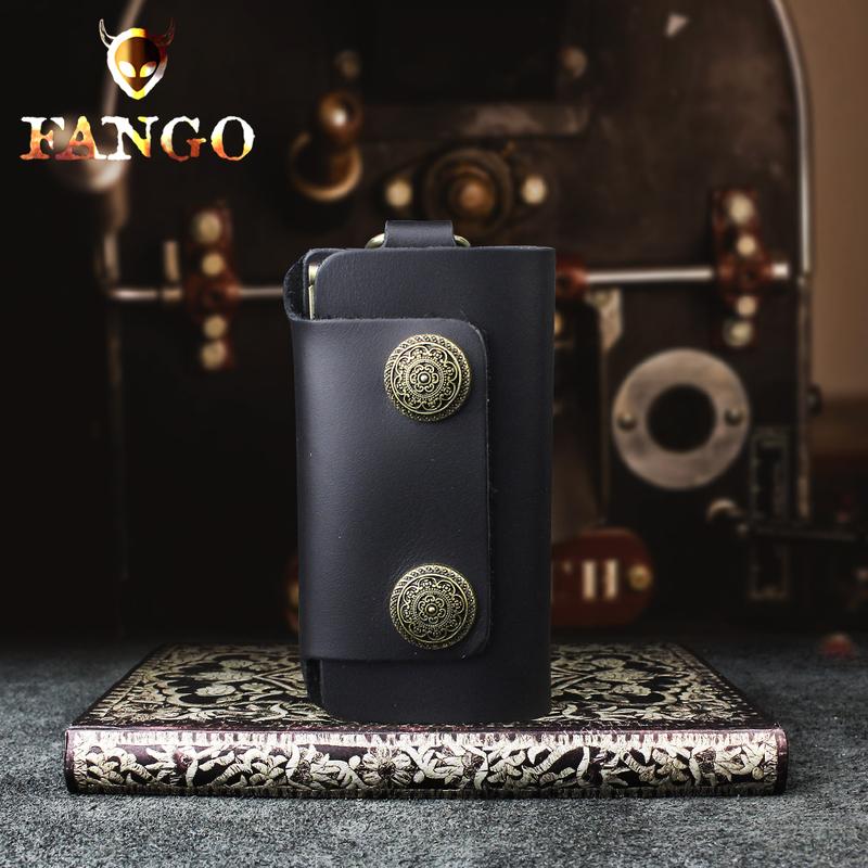 Handmade Leather Floral Mens Cool Car Key Wallet Coin Wallet Pouch Car ...