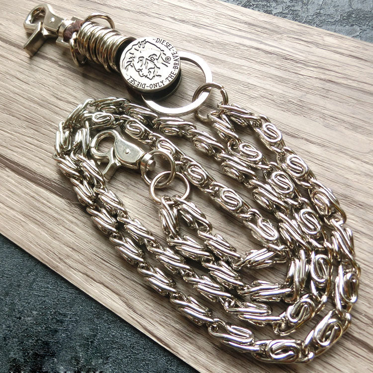 Metal Cool Wallet Punk Rock Chain Biker Trucker Wallet Chain Trucker W ...