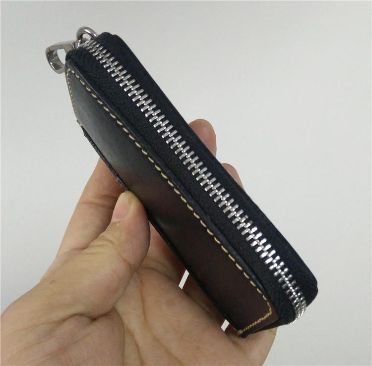 Handmade Mens Leather Biker Key Wallets Cool Small Key Wallets Key Hol ...